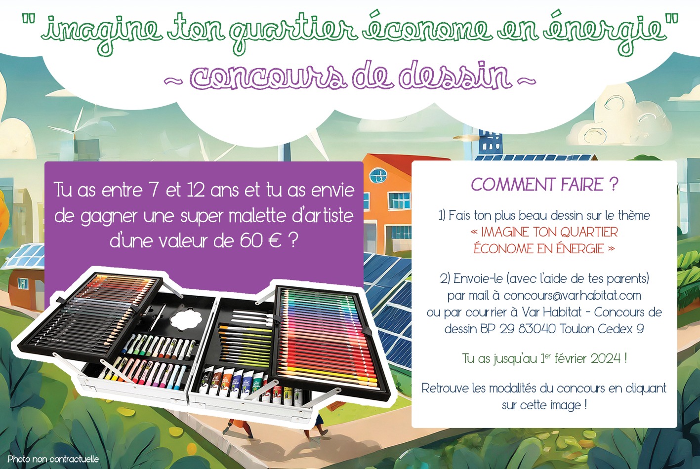 Concours de dessin - Var Habitat
